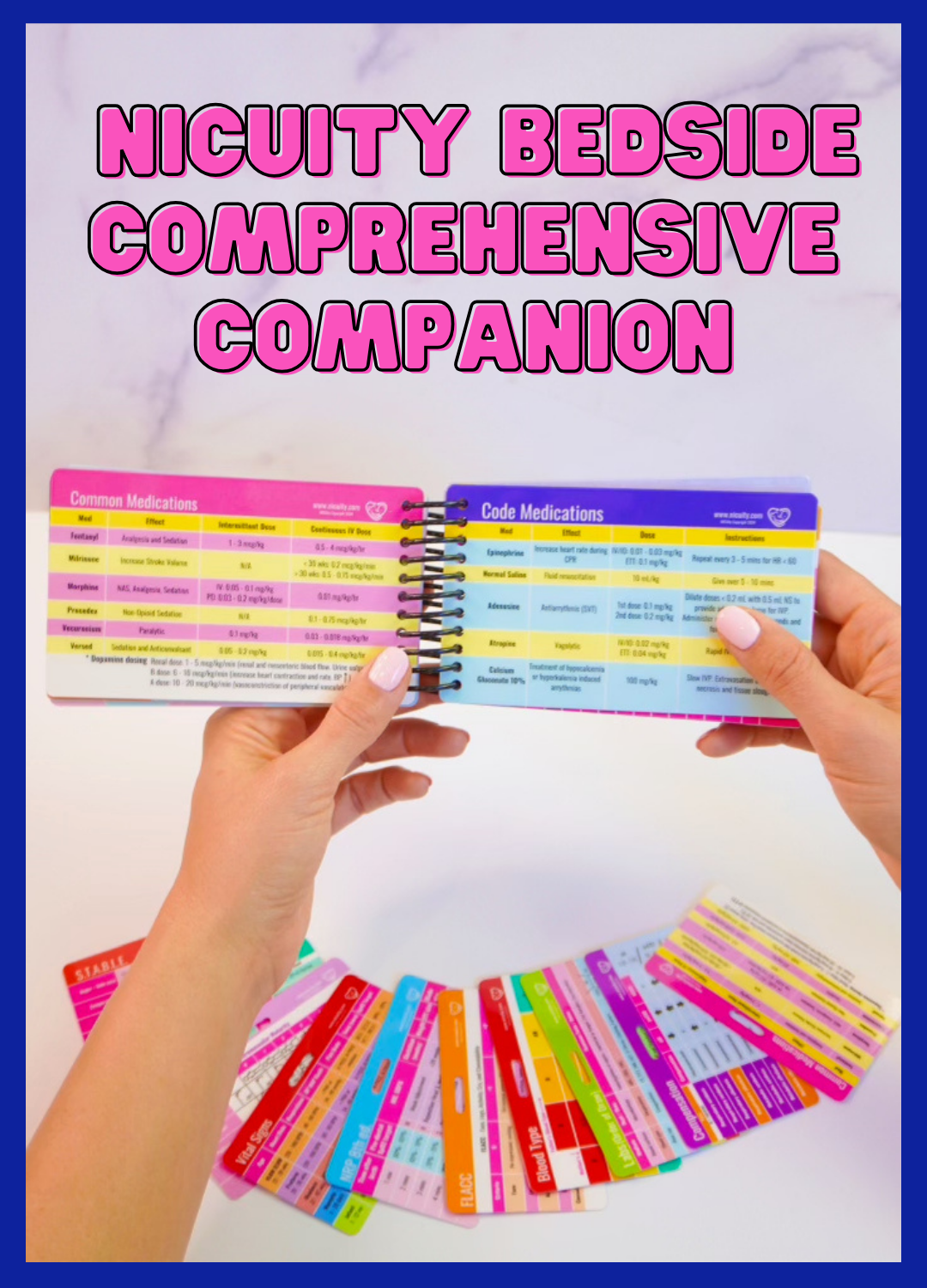 NICUity Bedside Companion I Badge Reference Card Booklet · NICUity