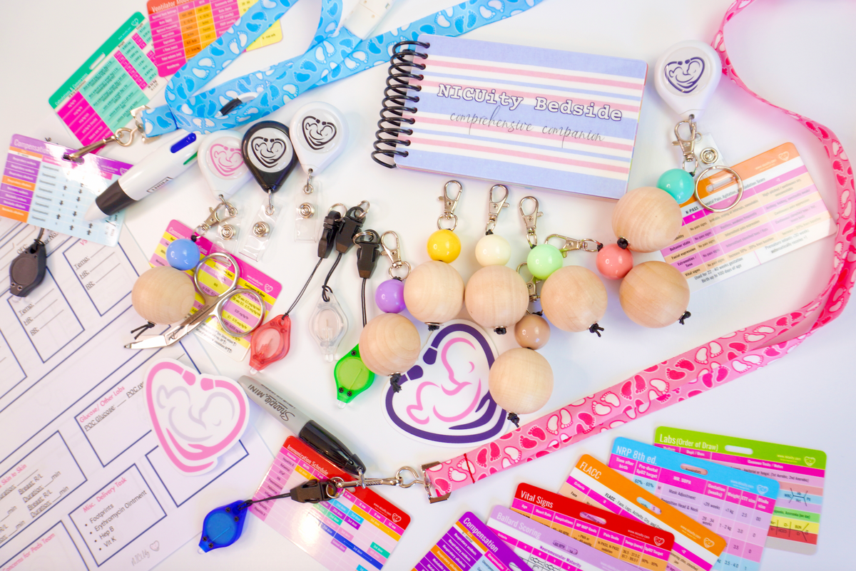 NICU Badge Cards, Bedside Tools & Apparel · NICUity