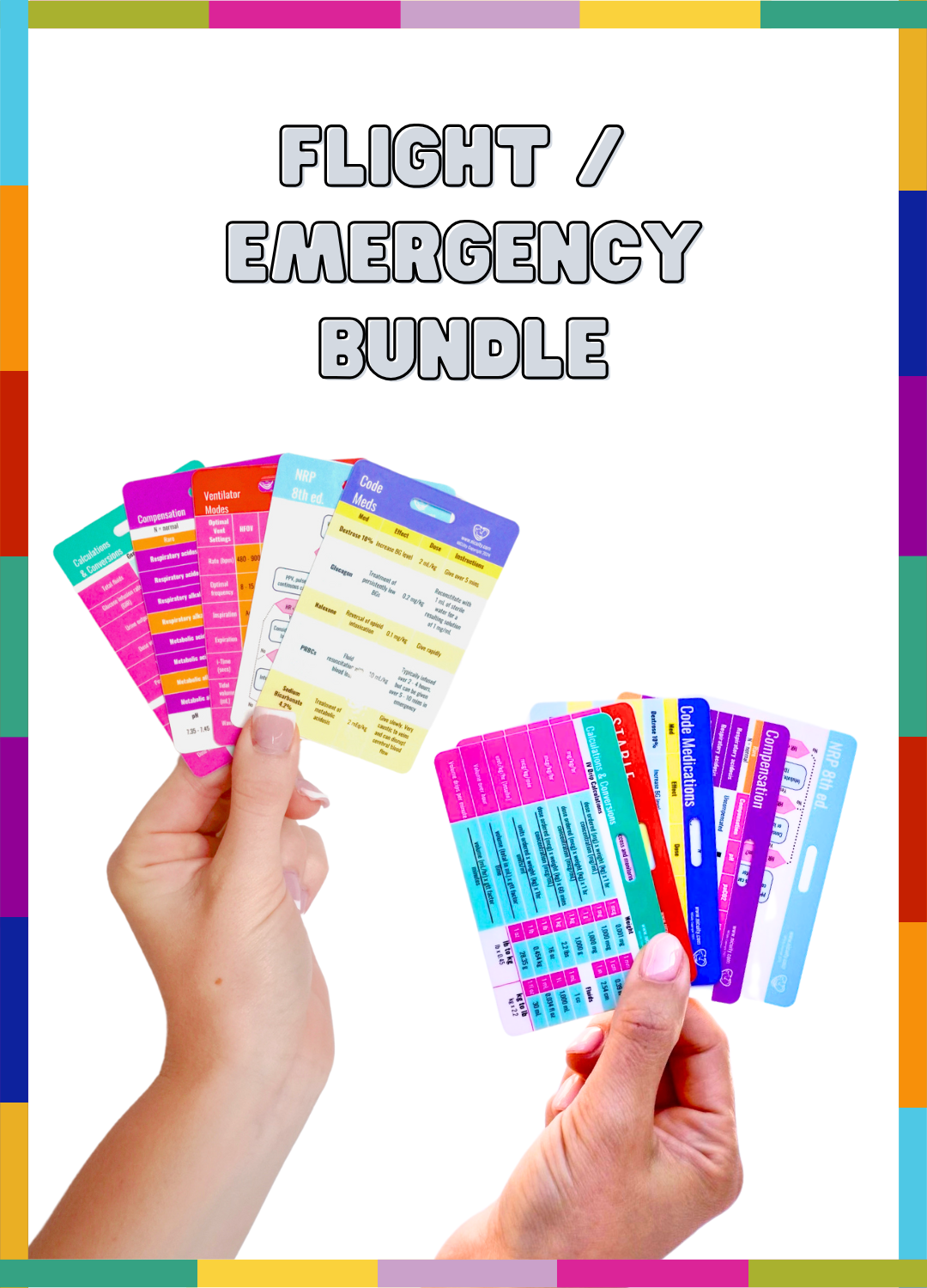 NICU Emergency Badge Reference Set · NICUity